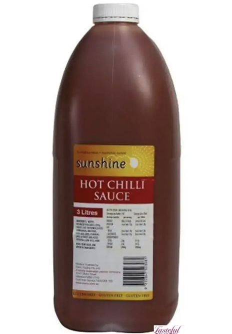 Hot Chilli Sauce Sunshine 3L (4) – North QldSeafoods